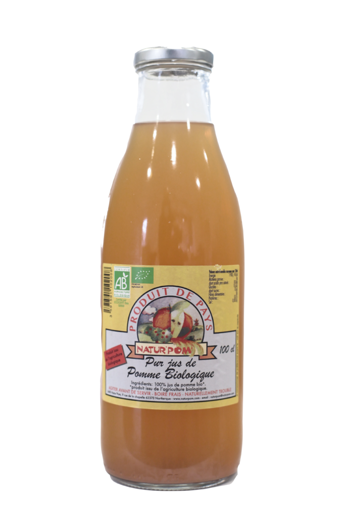 Pur jus de pomme biologique 1L